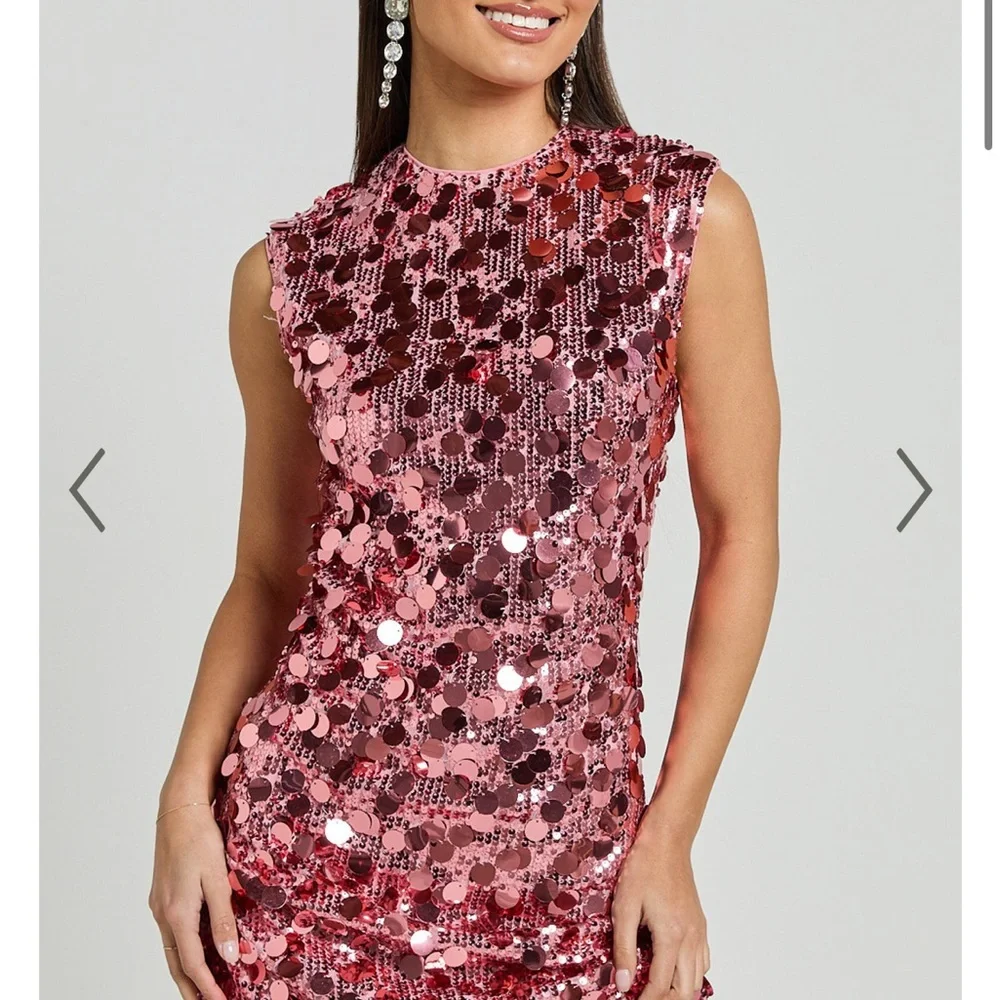 Showpo. | Dresses | Showpo Tracy Mini Dress Disc Sequin Shift Dress In ...